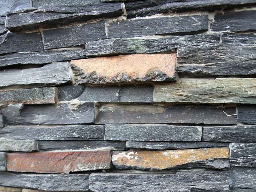 Bella Black Ledgestone Panels | Real Stone Cladding