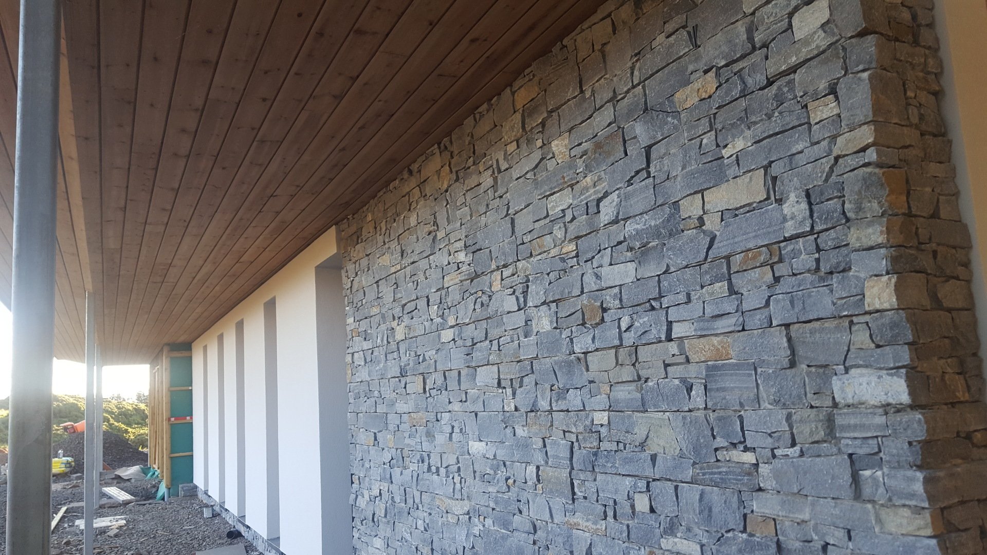 Bluestone cladding. Stone Panel System | Real Stone Cladding UK