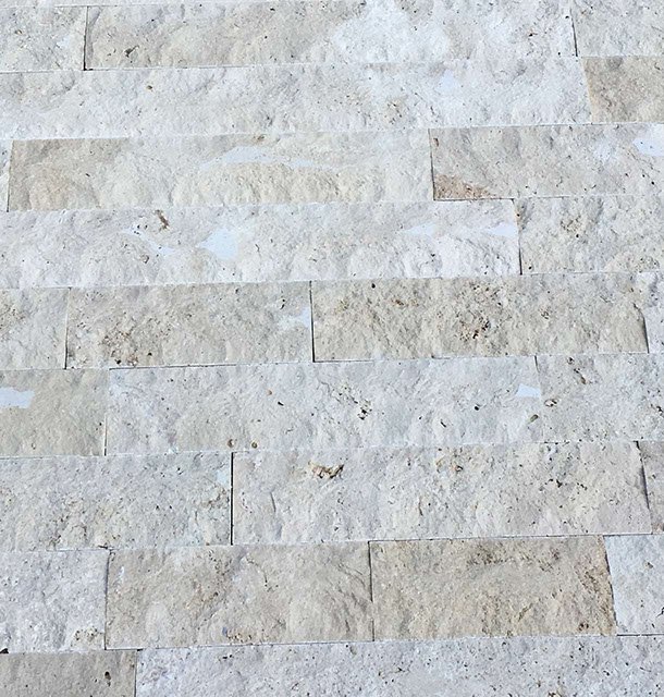 Classic Light Split Face Stone | Real Stone Cladding
