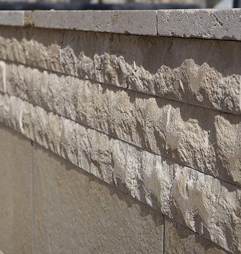 Classic Light Split Face Stone | Real Stone Cladding