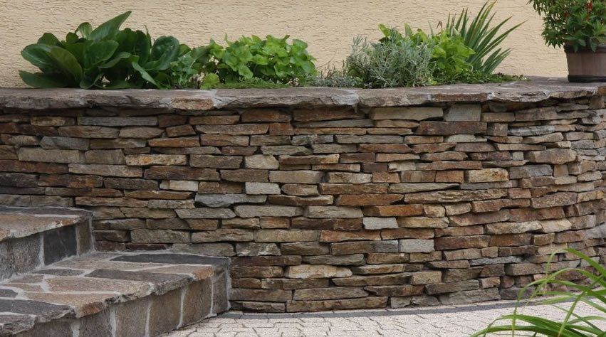 Gloria Natural Coursed Stone | Real Stone Cladding UK