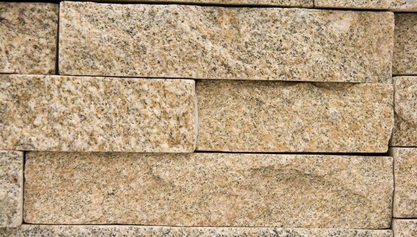 3D Gneiss Ivory Stone Panels | Real Stone Cladding UK