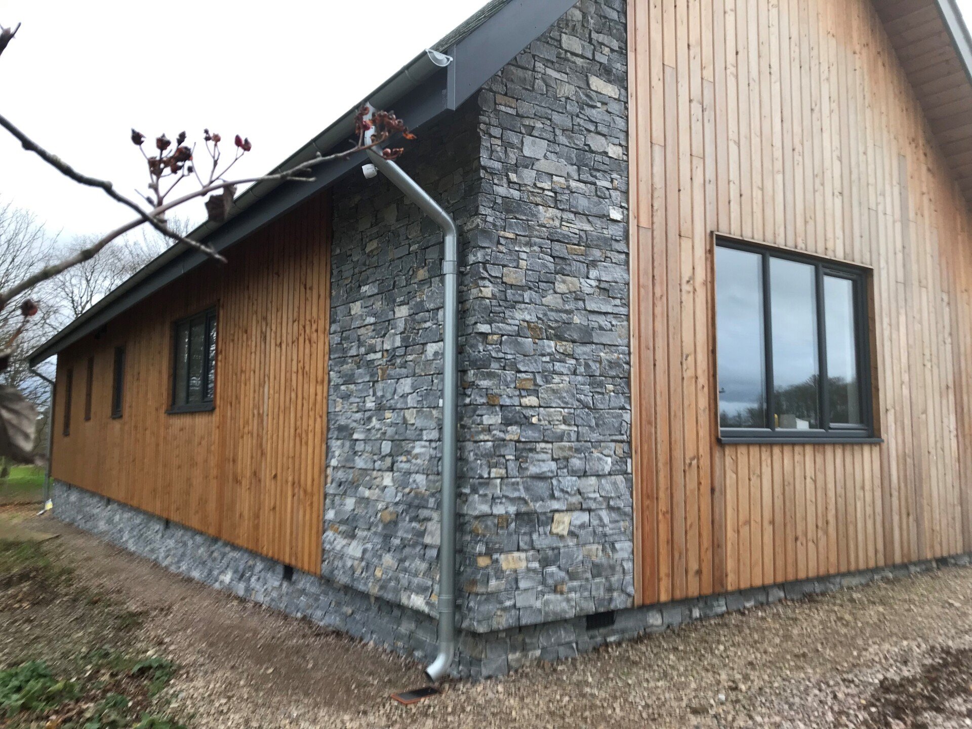 Bluestone cladding. Stone Panel System | Real Stone Cladding UK