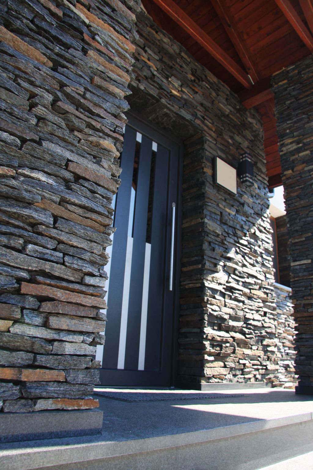 Knossos Coursed Stone - Natural Andesite | Real Stone Cladding