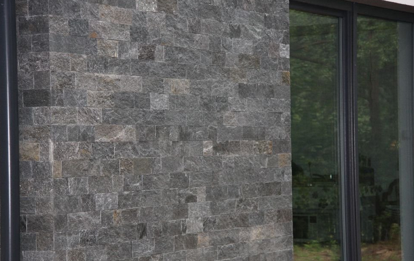 Andesite Slate Straight Cut Stone | Real Stone Cladding