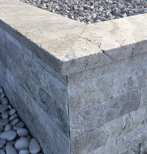 Tundra Grey Split Face Stone | Real Stone Cladding