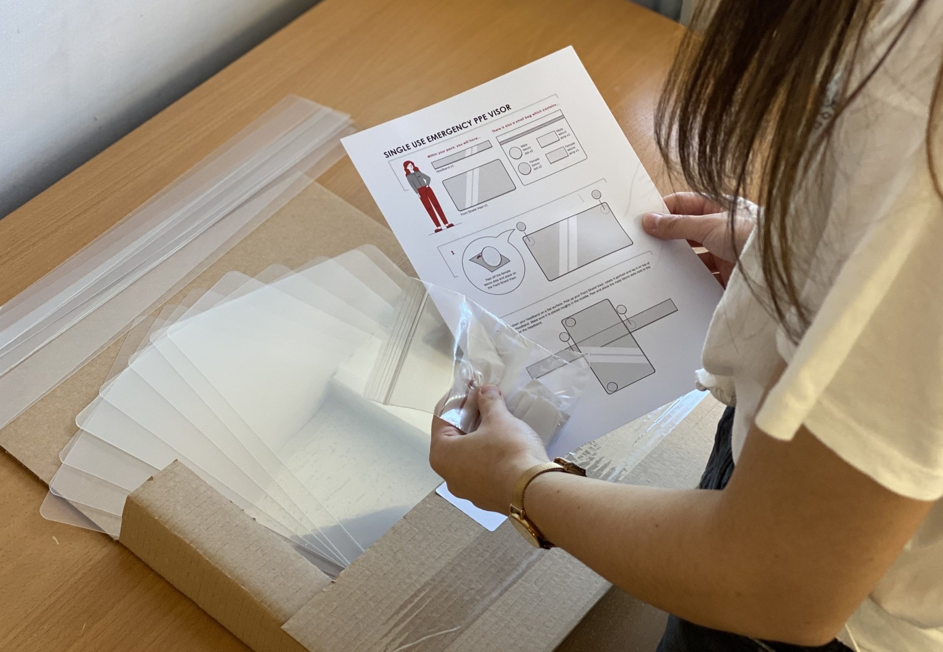GGSEU launch a new "DIY" PPE visor kit to help meet increasing demand