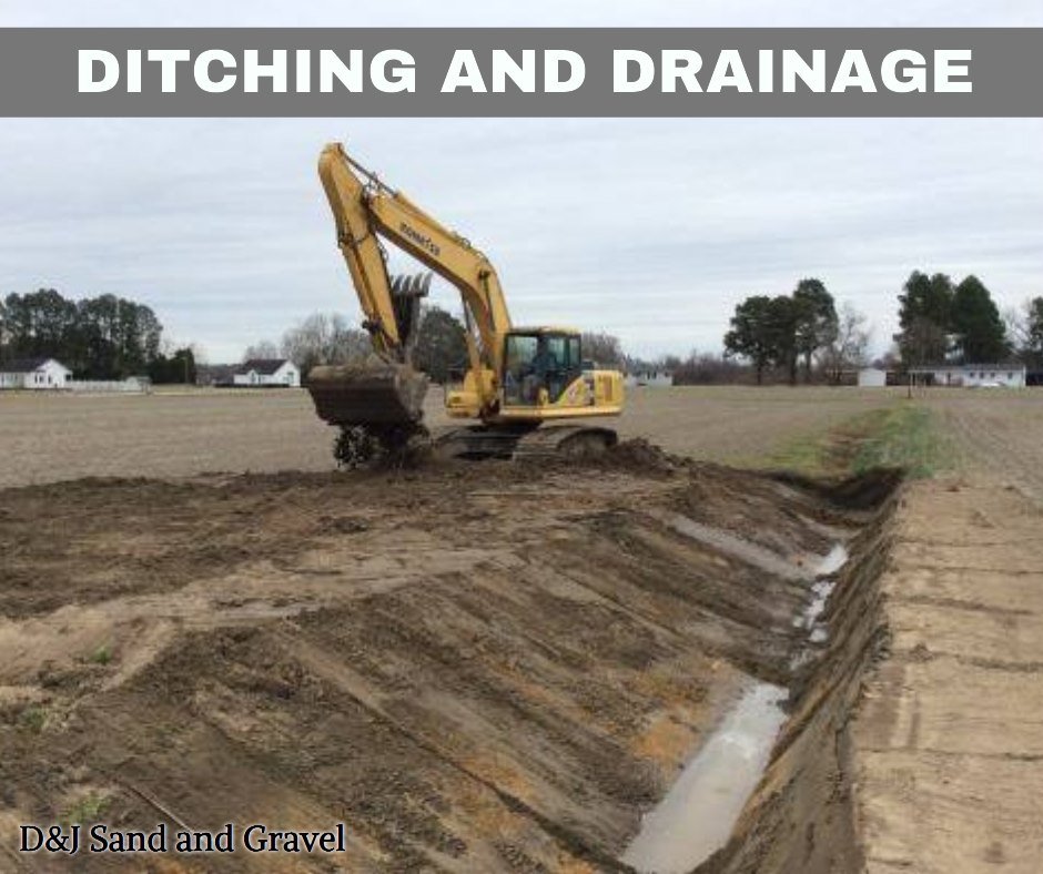 Drainage Services | D&J Sand and Gravel Inc.