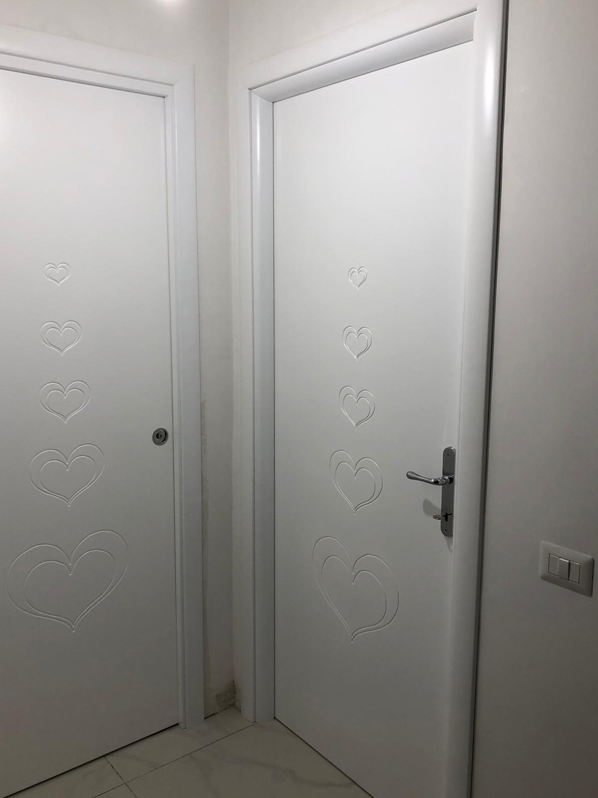 Produzione porte laccate in legno a Roma | MP Arredamenti