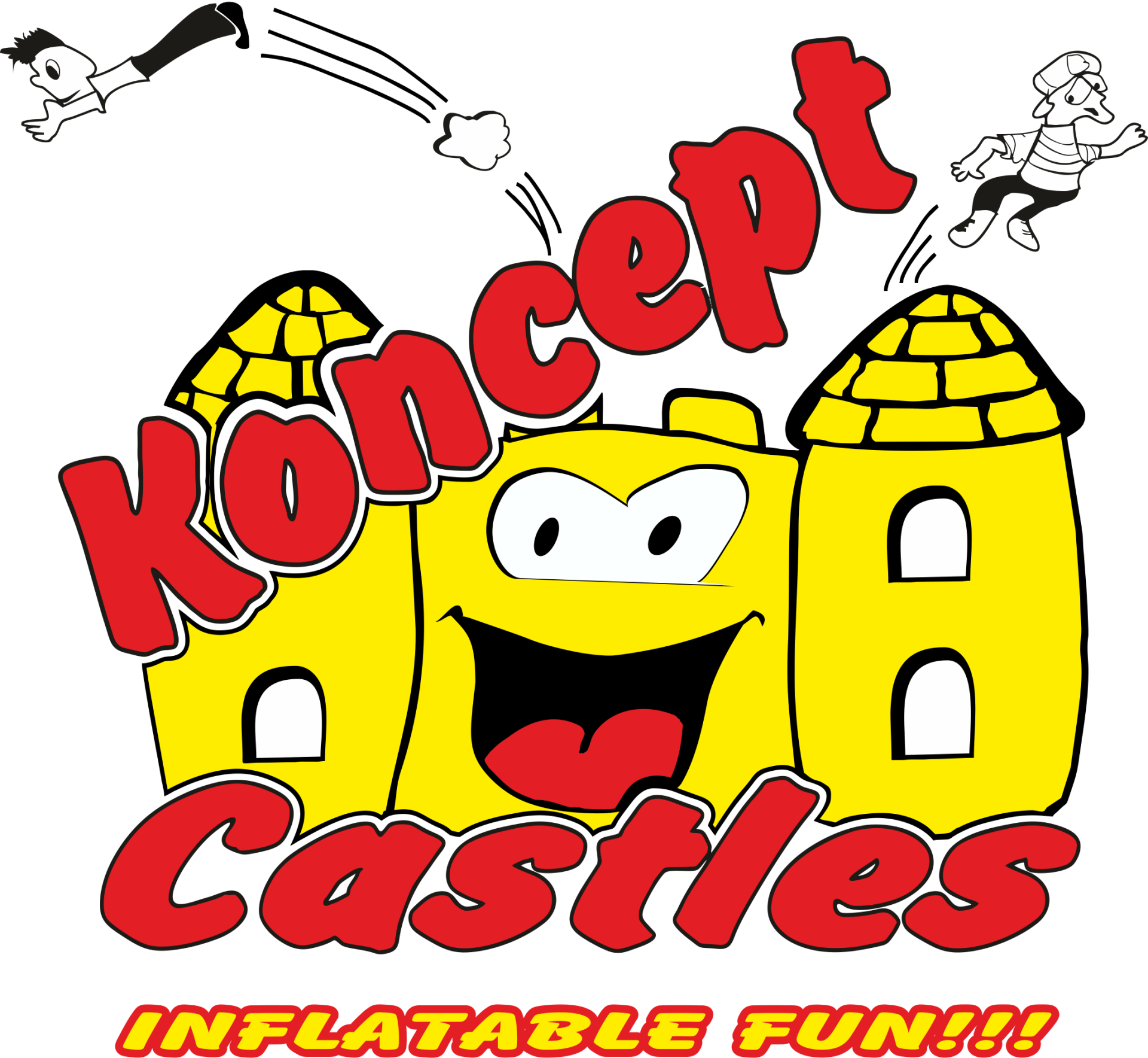 Bouncy Castle and Slide Combination Inflatables