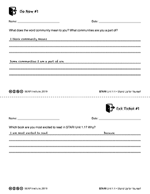 STARI Series/Unit Overviews