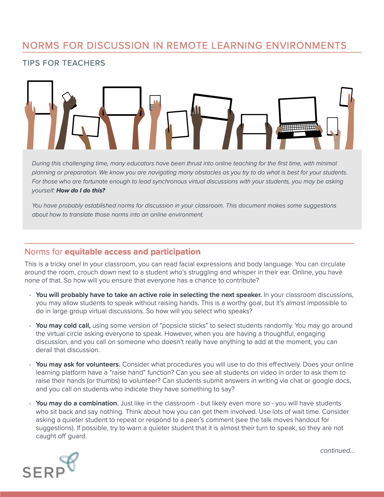 Remote Learning Resources | WordGen Elementary