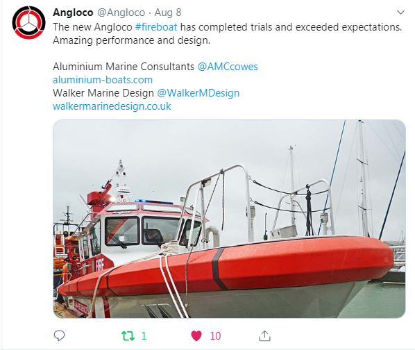 Fire Boats And Rescue Vessels | Aluminium Marine Consultants