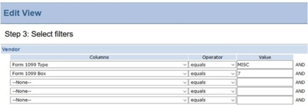 Sage Intacct 1099 Functionality Changes