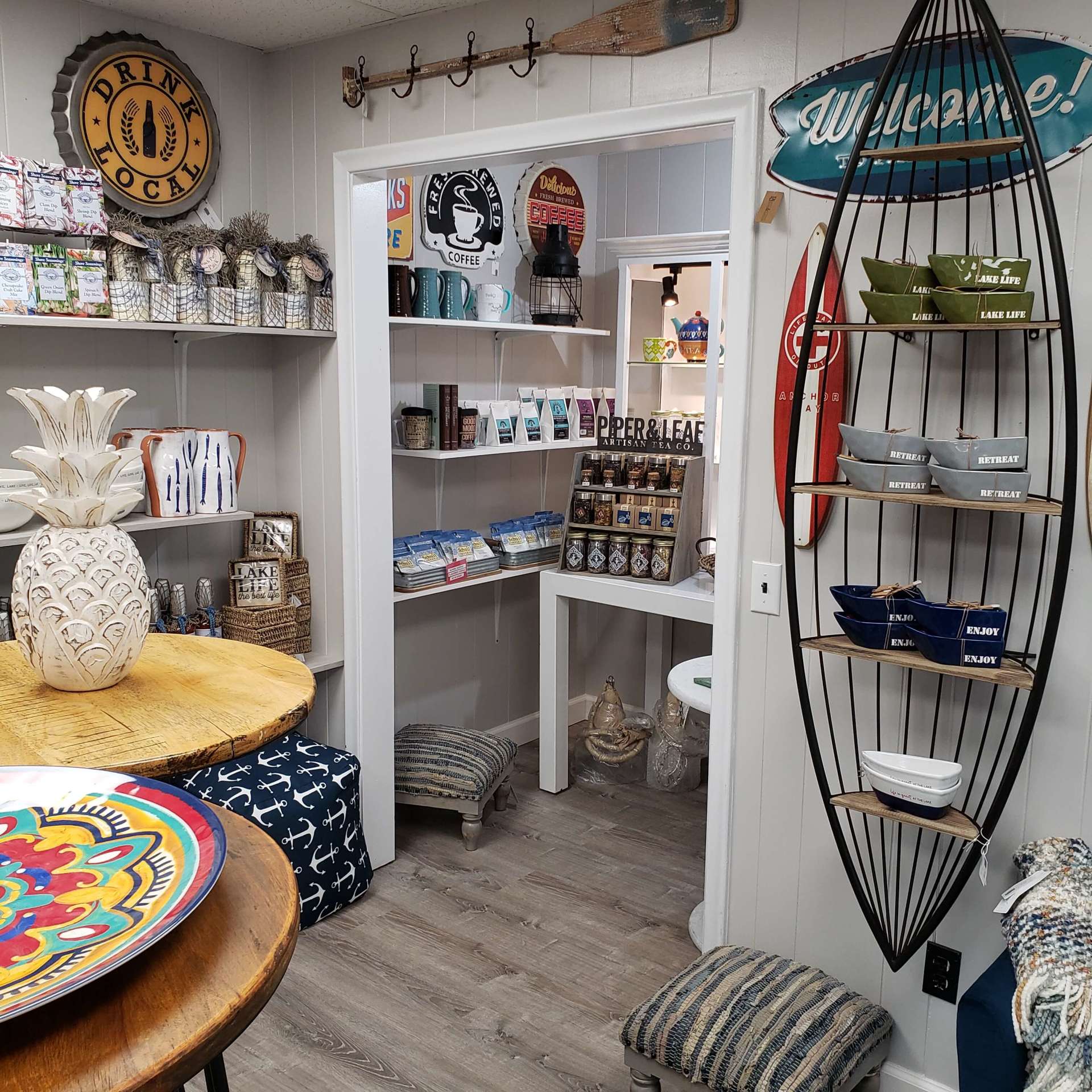 Beach, Coastal, Nautical, Lake, & Home Decor | On The Bay Customs ...