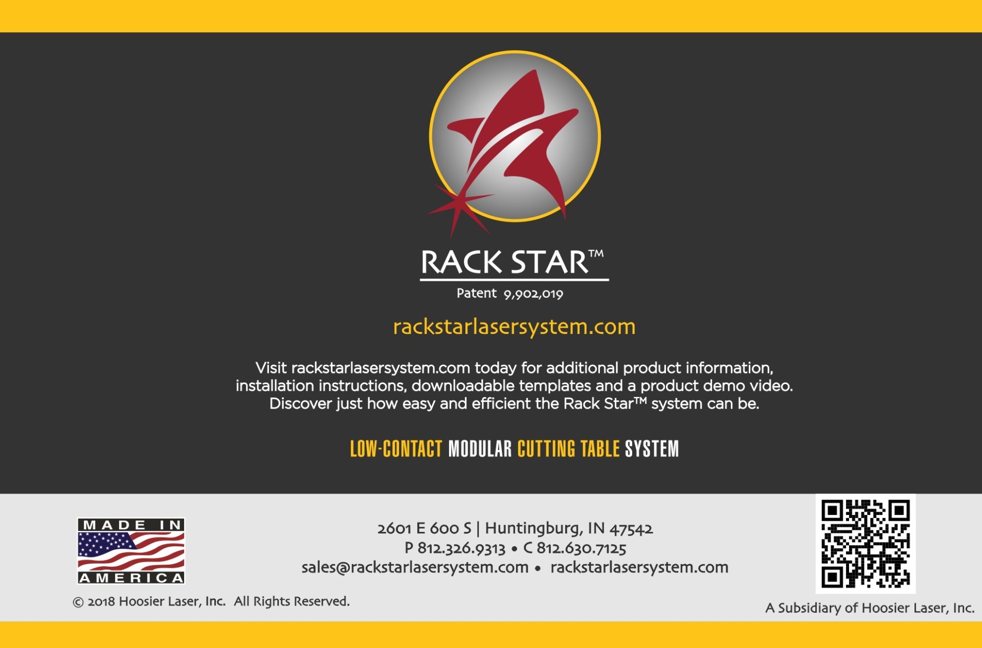 Brochure | Rack Star™ Laser System