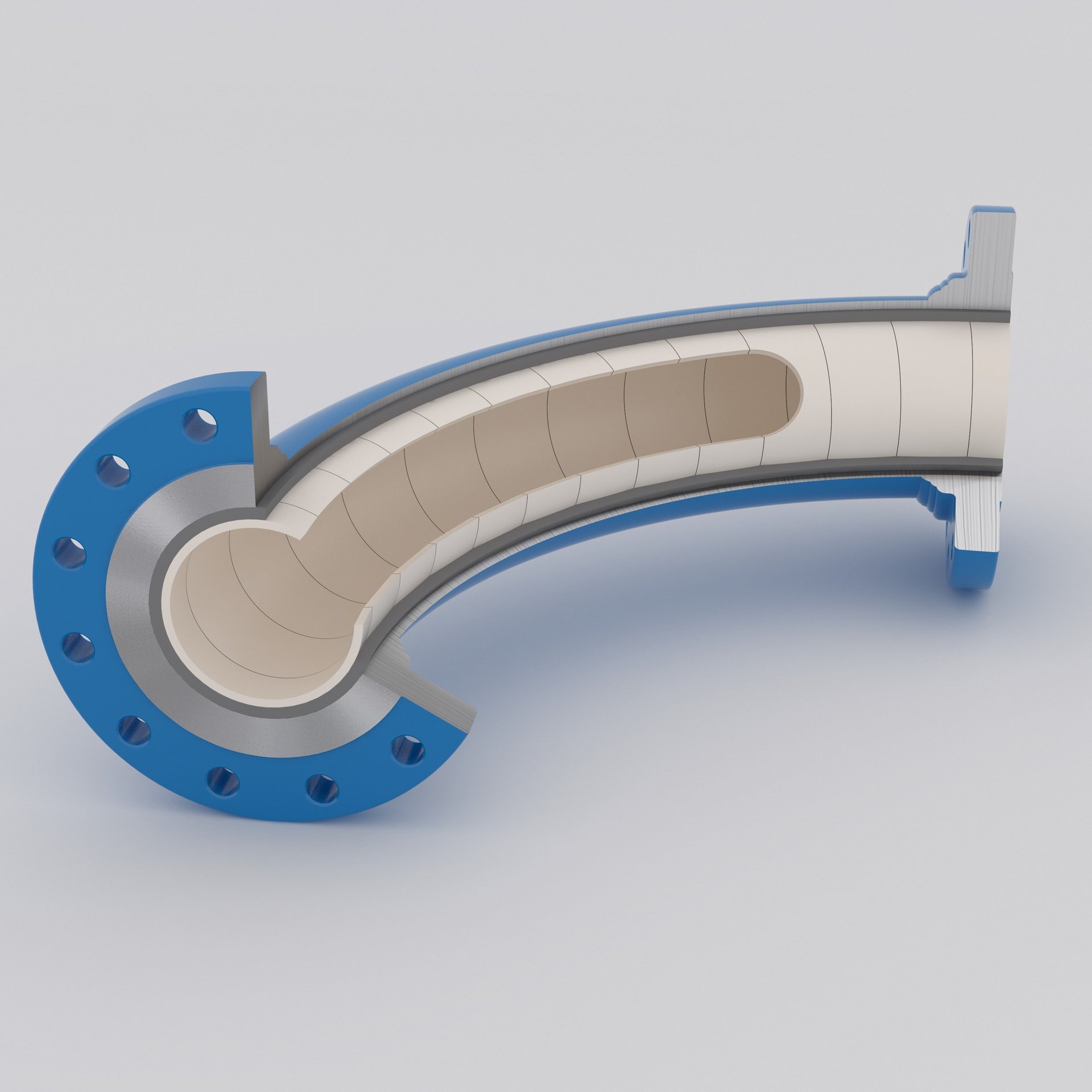 Ceramic Lined Pipework - alumina and silicon carbide