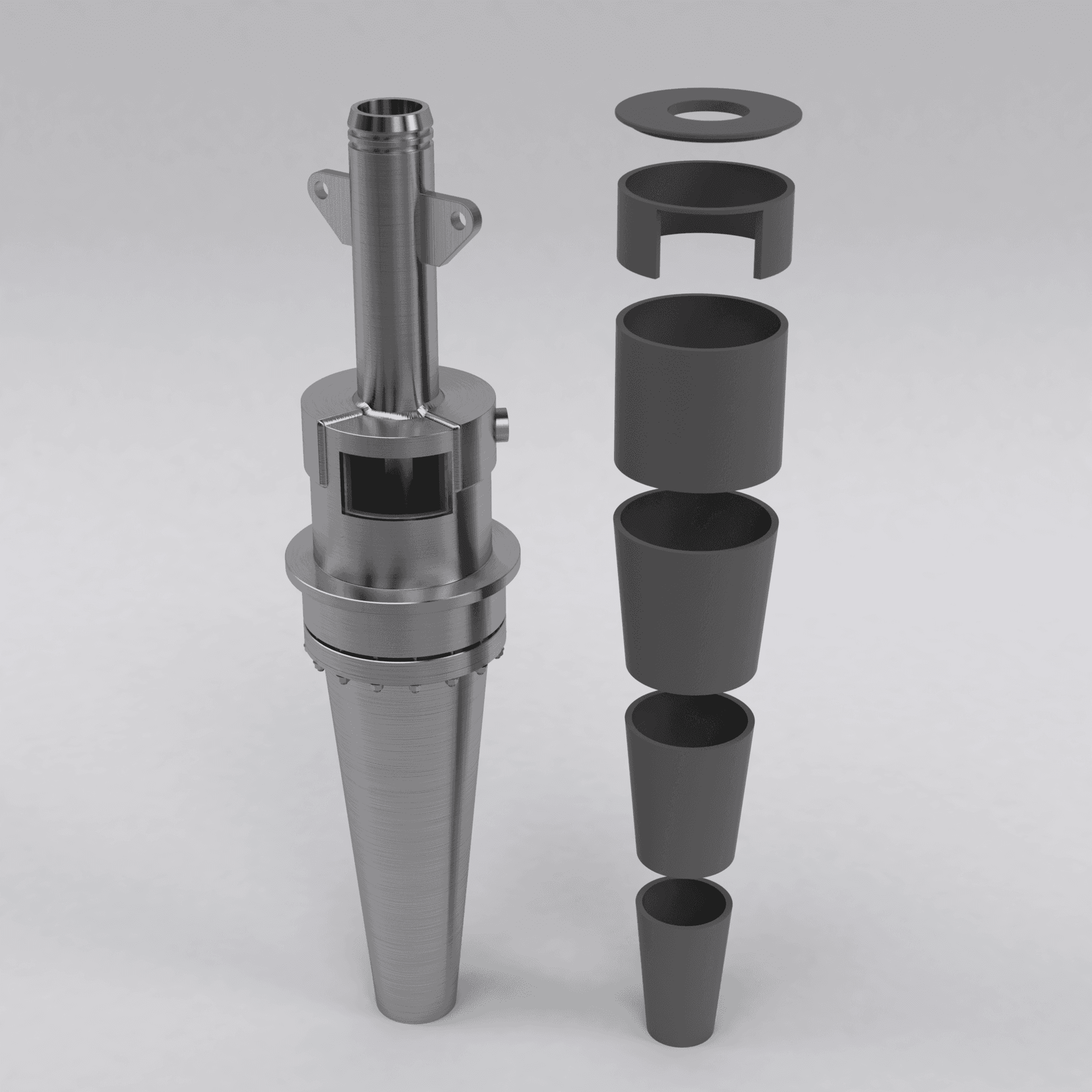 Advanced ceramic lined rotary valves, eductors, cyclones, to combat wear