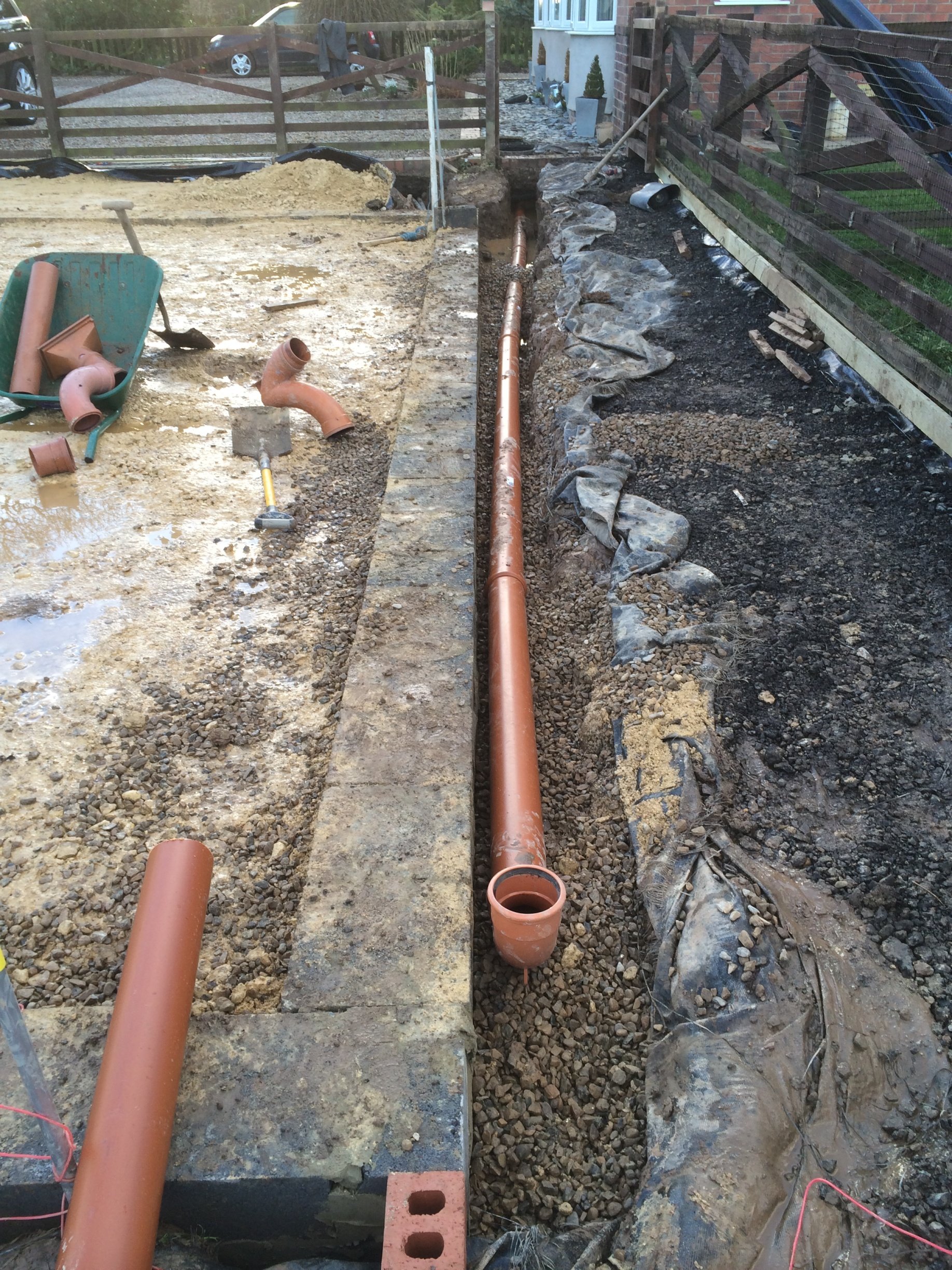 Groundworks & drainage | Alexandra Builders Ltd