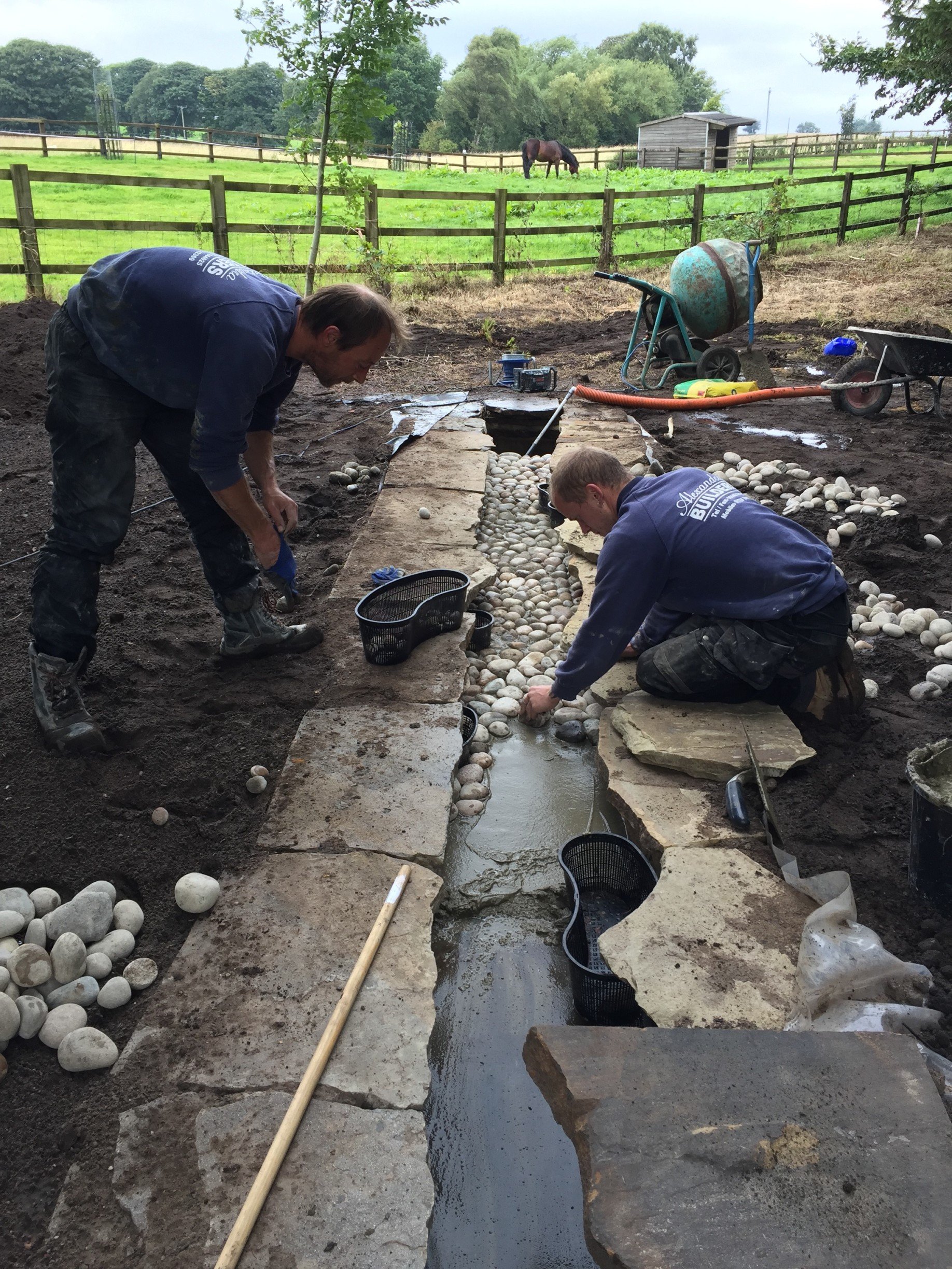 Groundworks & drainage | Alexandra Builders Ltd