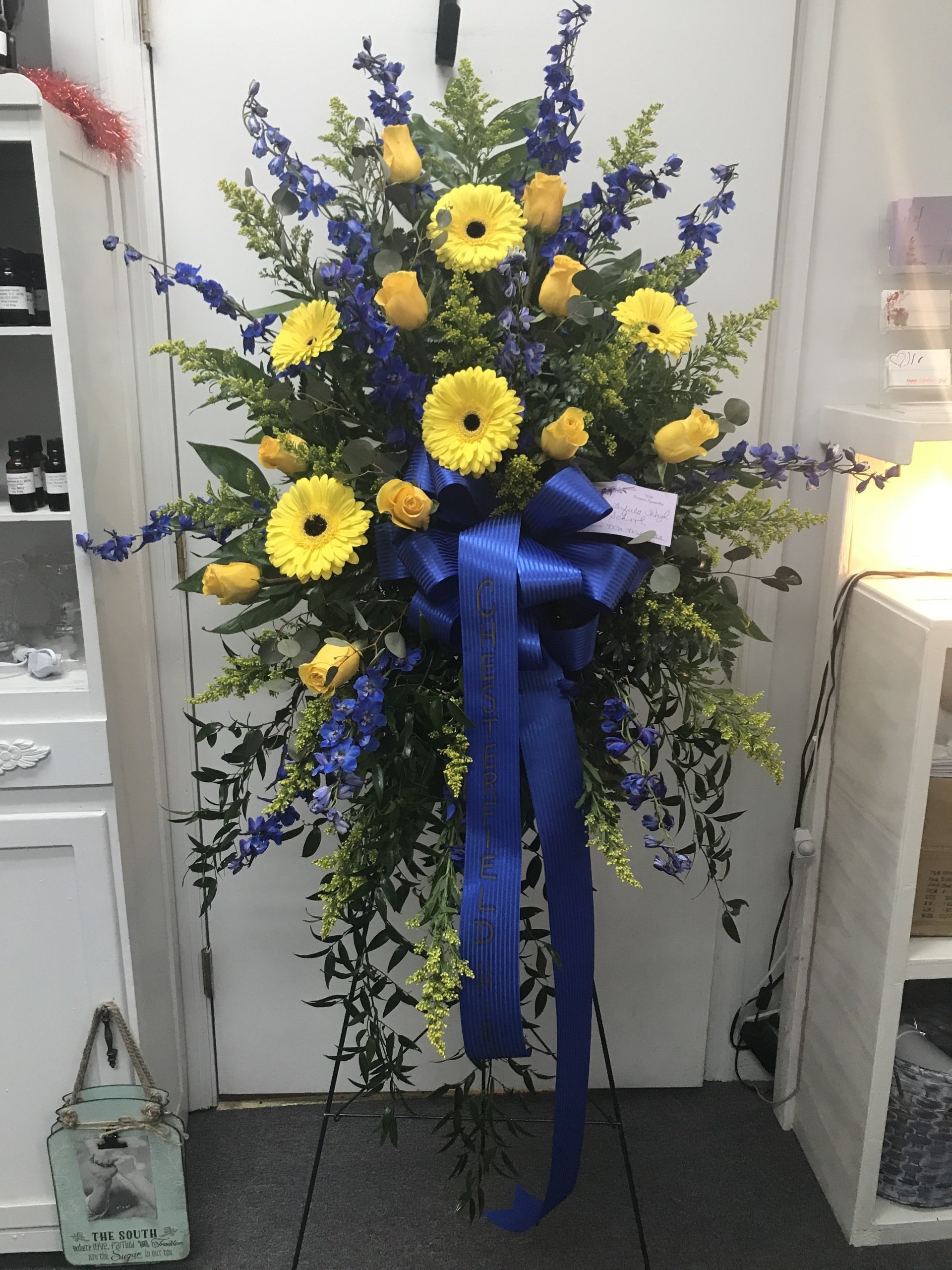 Funeral Flower Arrangements | Custom Door Wreaths | Chesterfield, SC