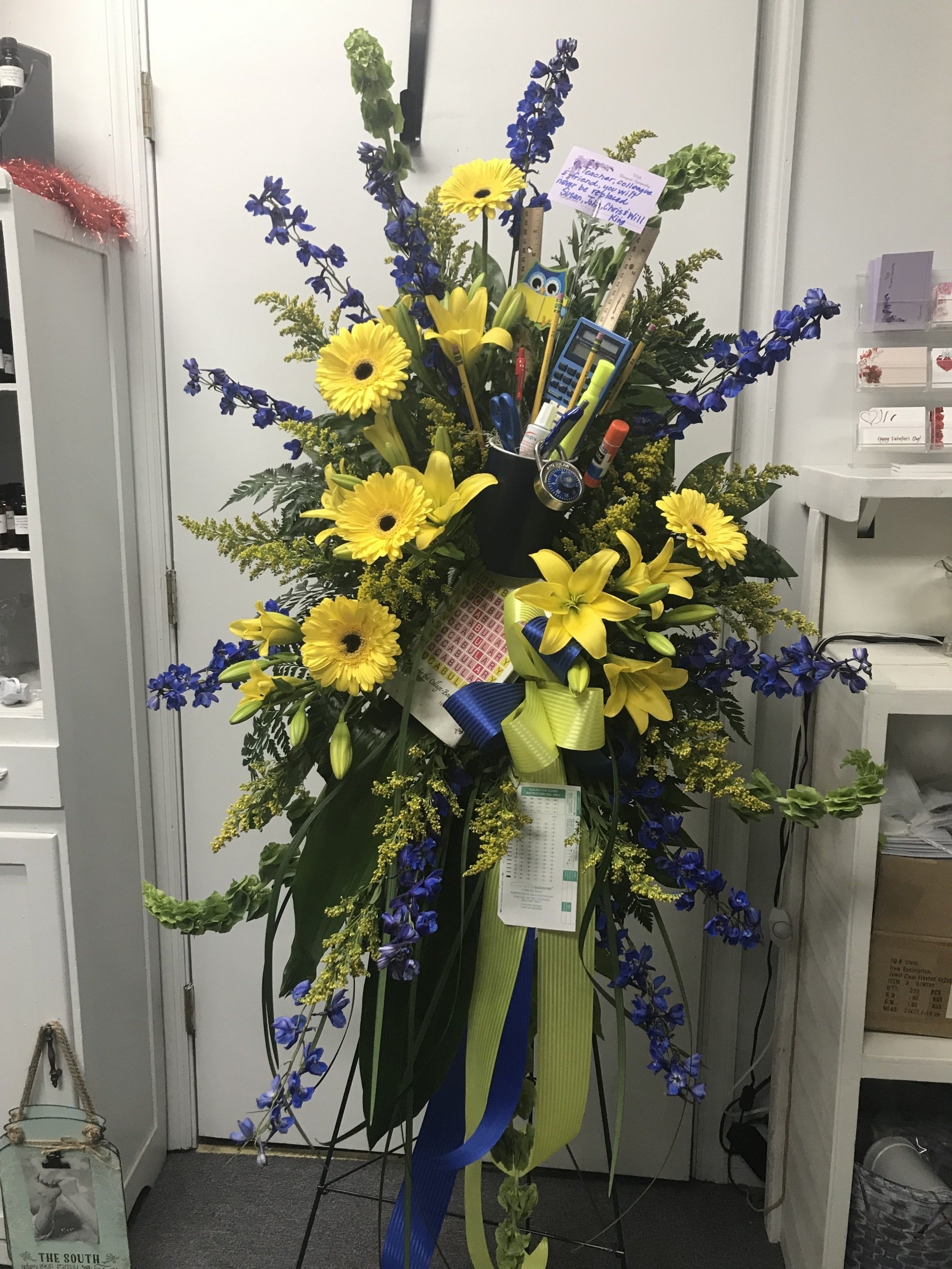 Funeral Flower Arrangements | Custom Door Wreaths | Chesterfield, SC