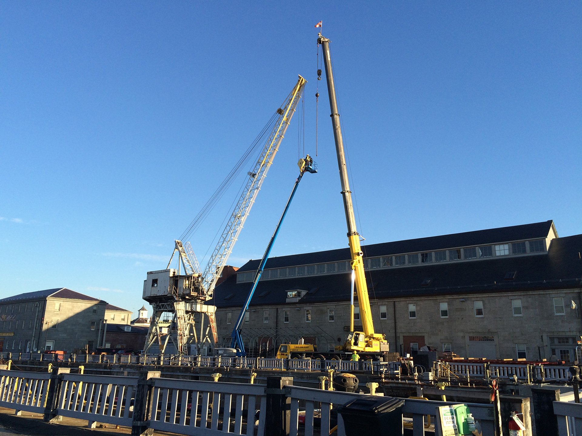 Crane Services | Maine & New Hampshire | Cote Crane & Rigging