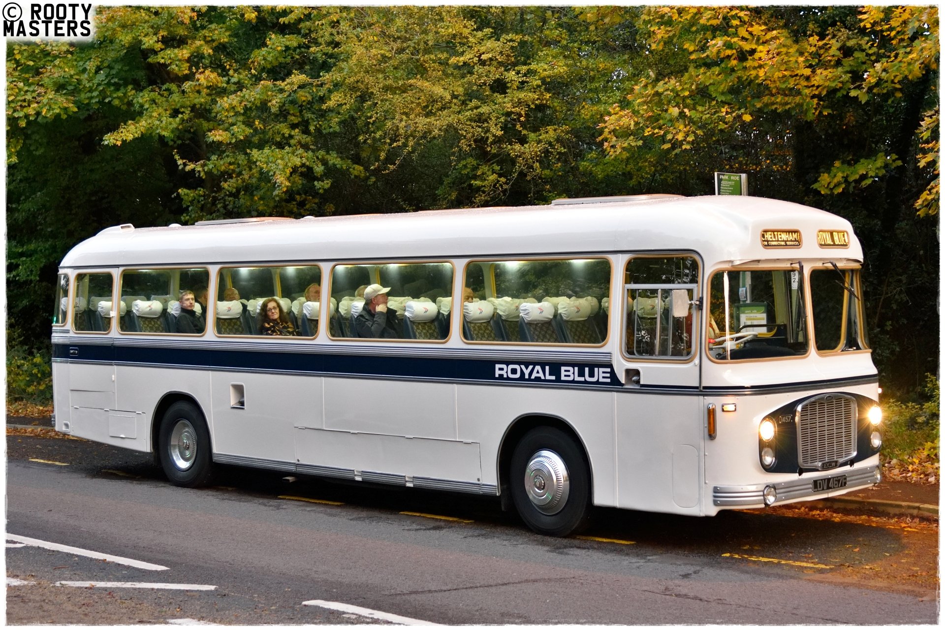OAX9F 1968 Bristol RELH Leyland O.600, Eastern Coach Works