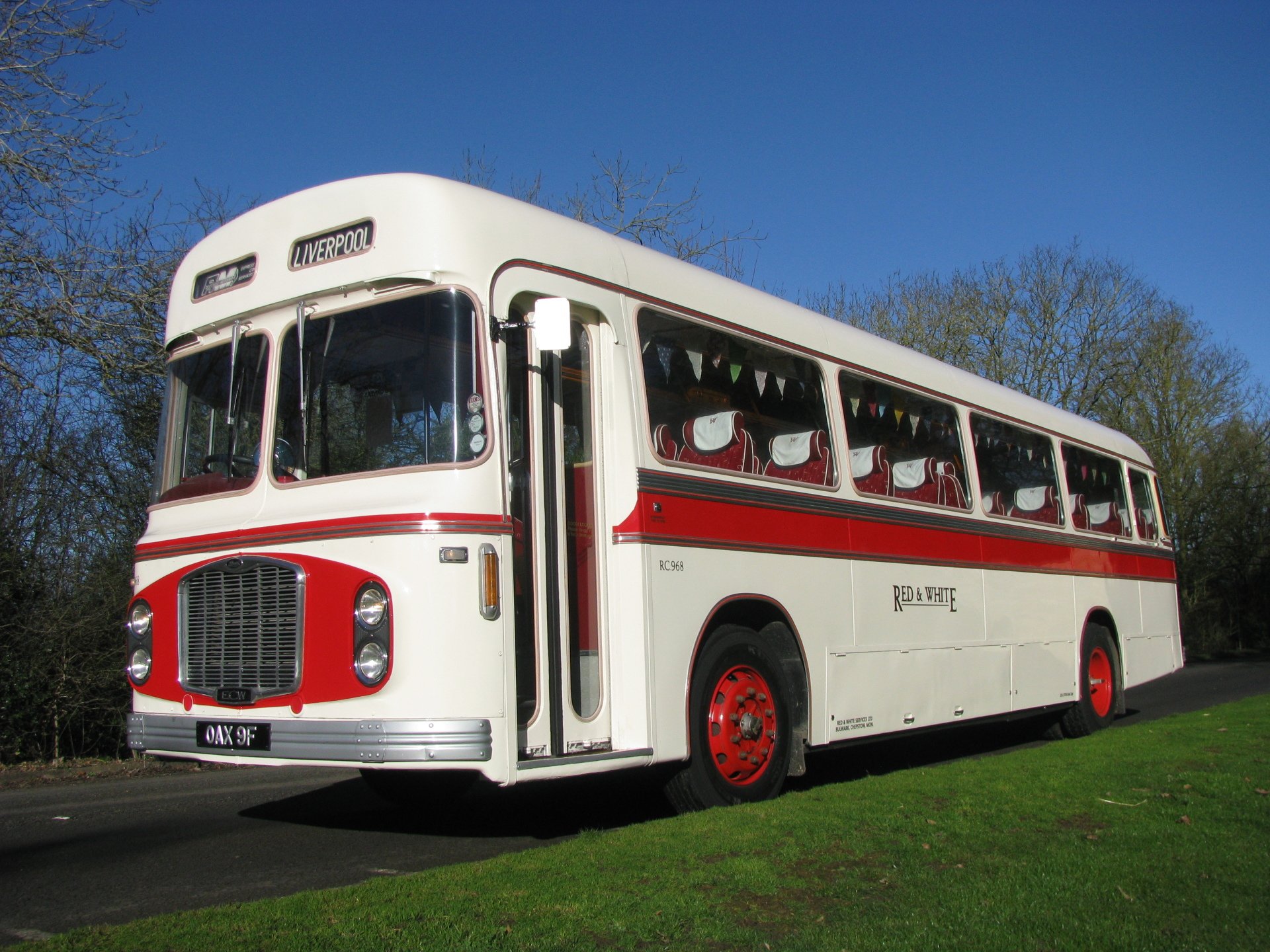 OAX9F 1968 Bristol RELH Leyland O.600, Eastern Coach Works