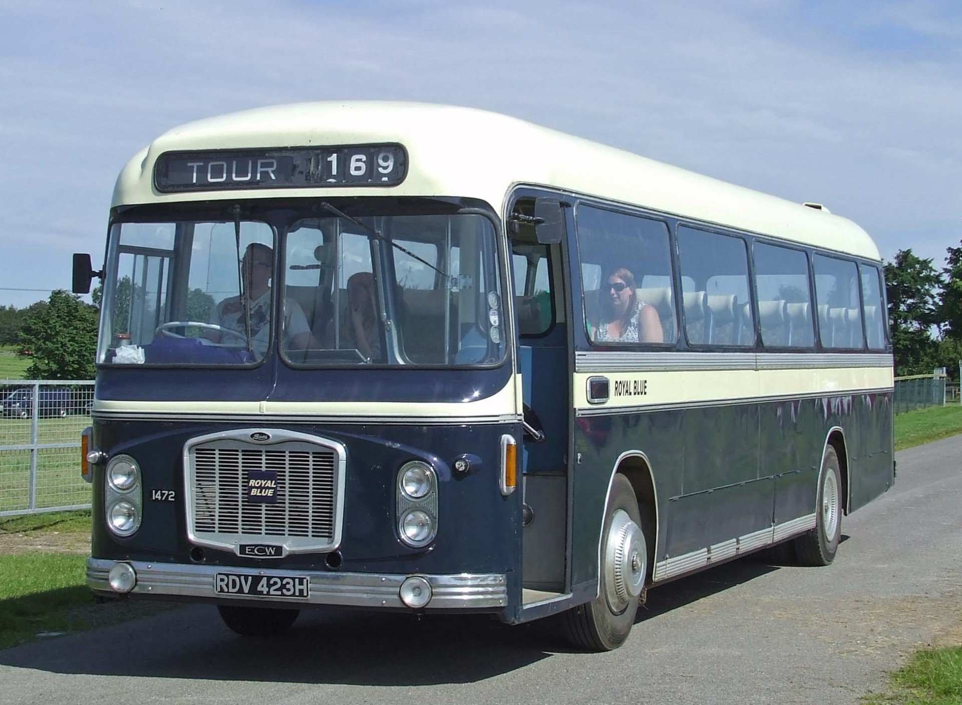 OAX9F a 1968 Bristol RELH Leyland O.600, Eastern Coach Works
