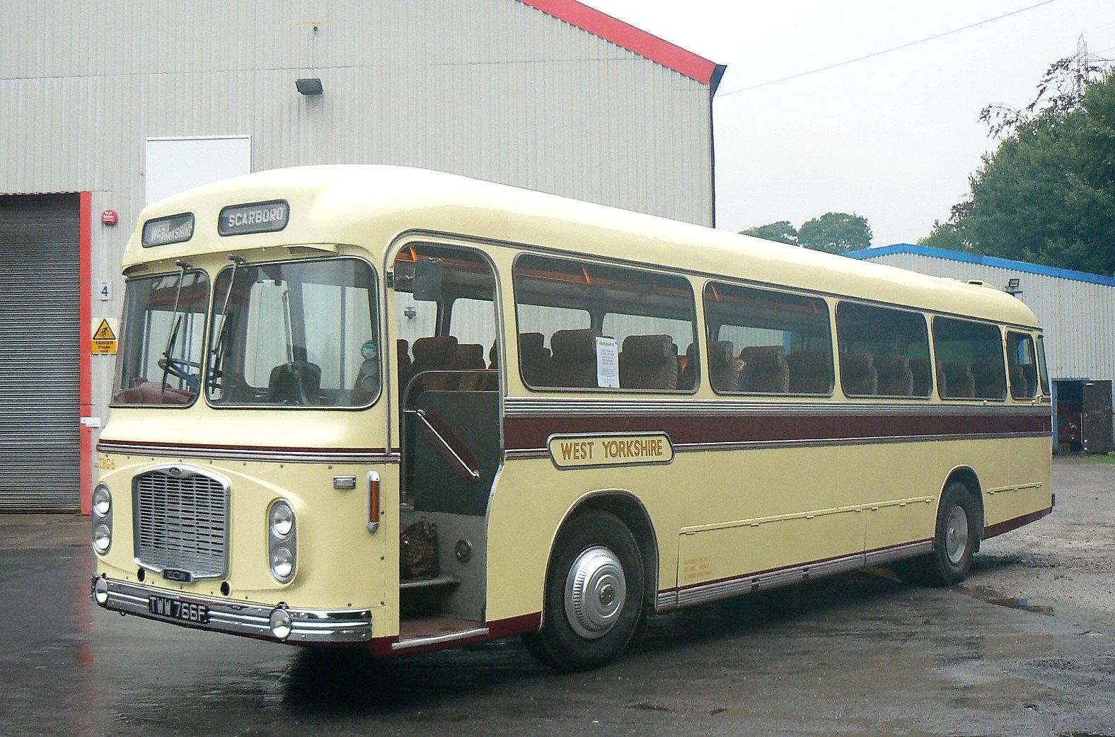 OAX9F 1968 Bristol RELH Leyland O.600, Eastern Coach Works