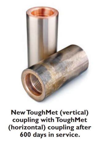Toughmet 3 Rod Couplings