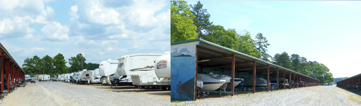 Boat and RV storage.