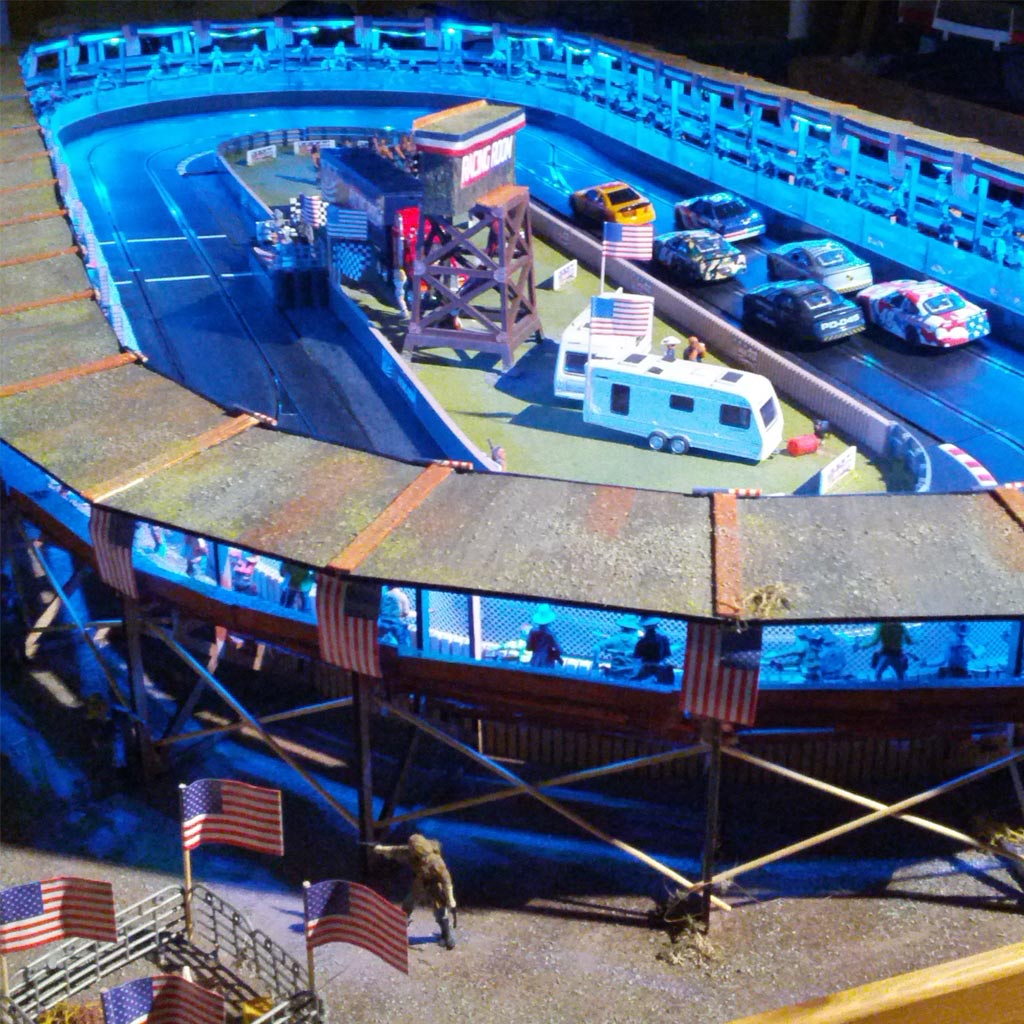 Scalextric Hire UK - The Racing Room Tracks