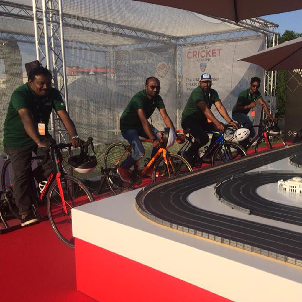 Pedal Powered Scalextric - The Racing Room