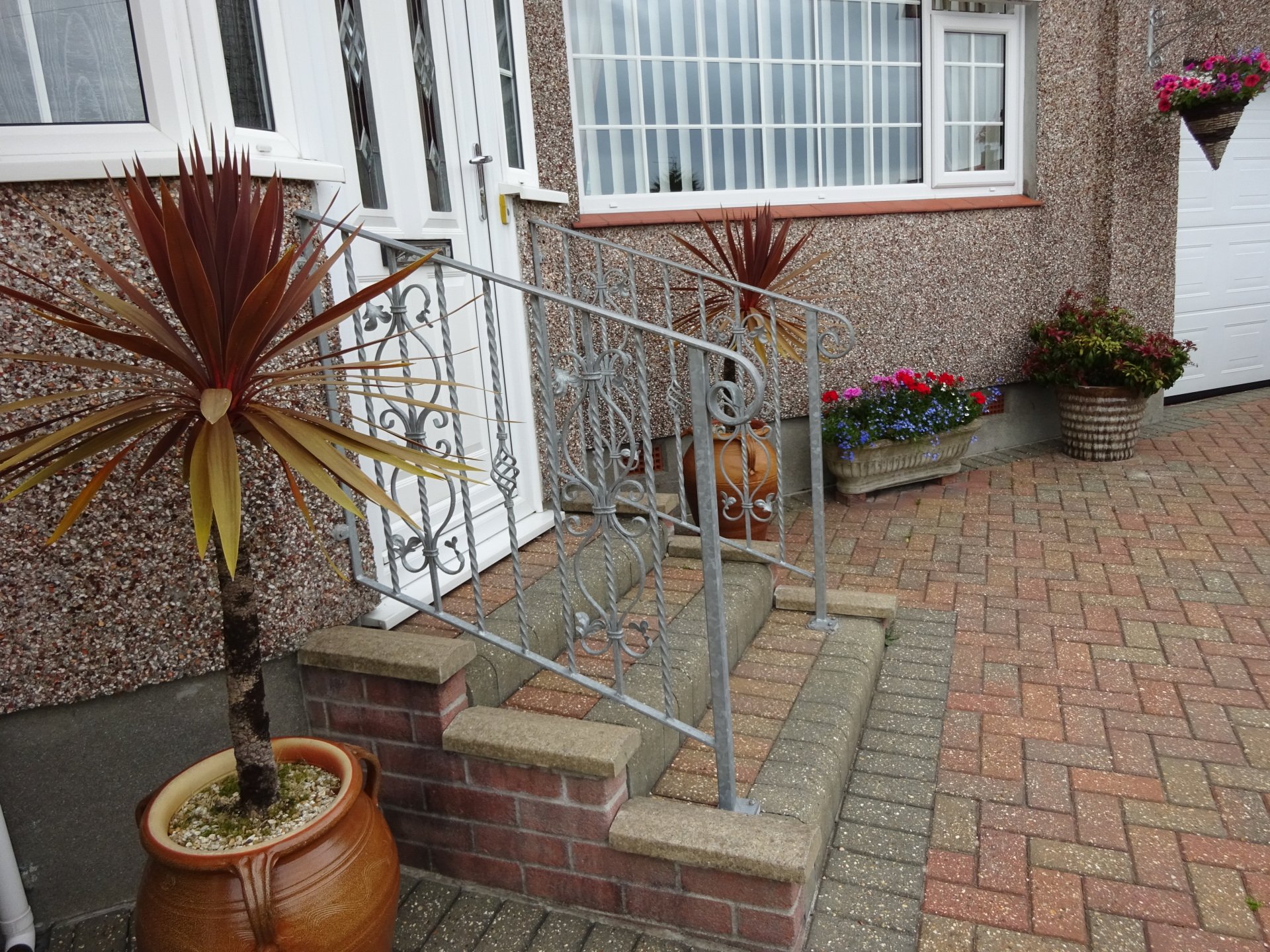 Metal balustrades and gates custom made by T M A Engineering