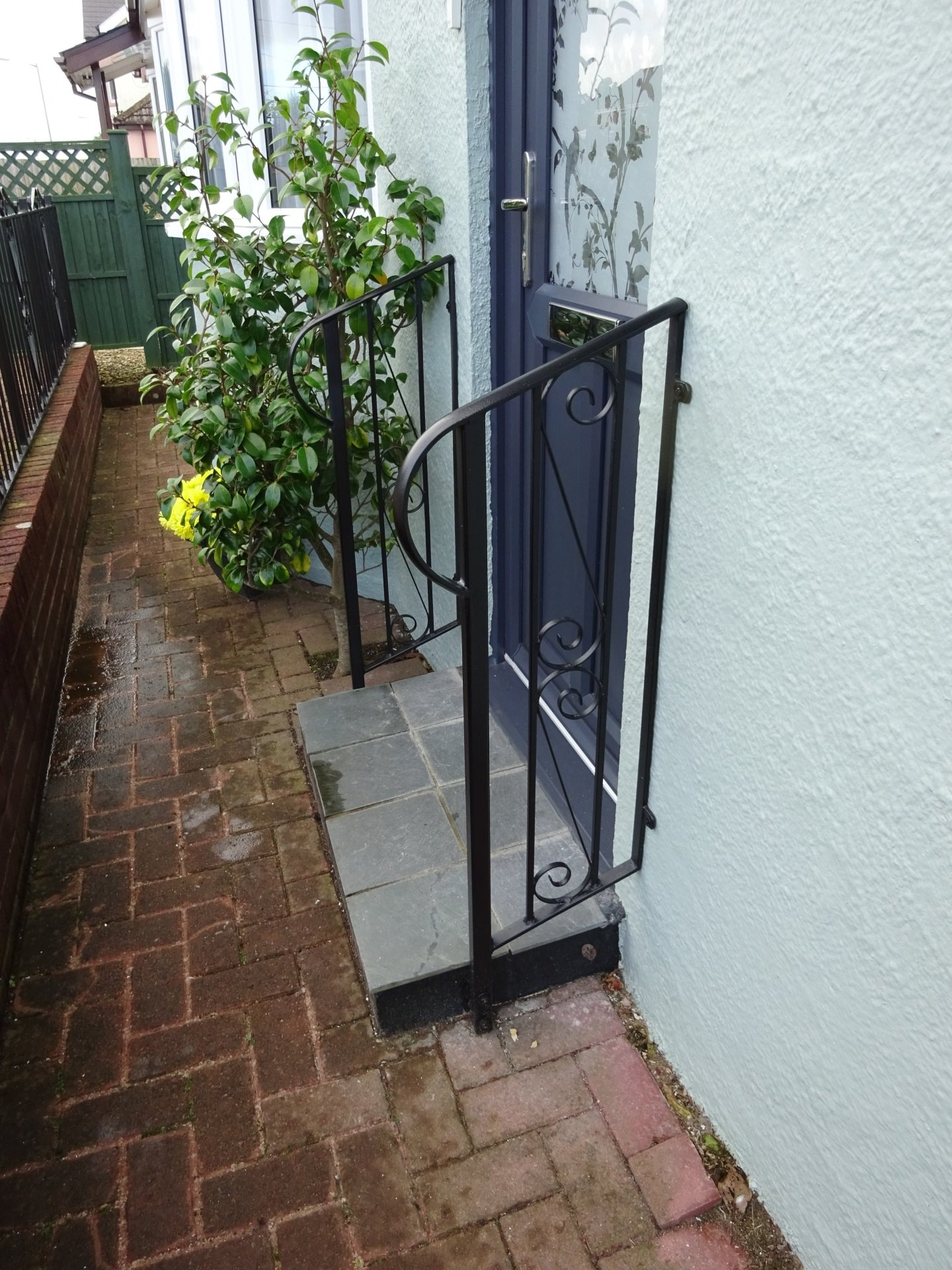 Metal balustrades and gates custom made by T M A Engineering