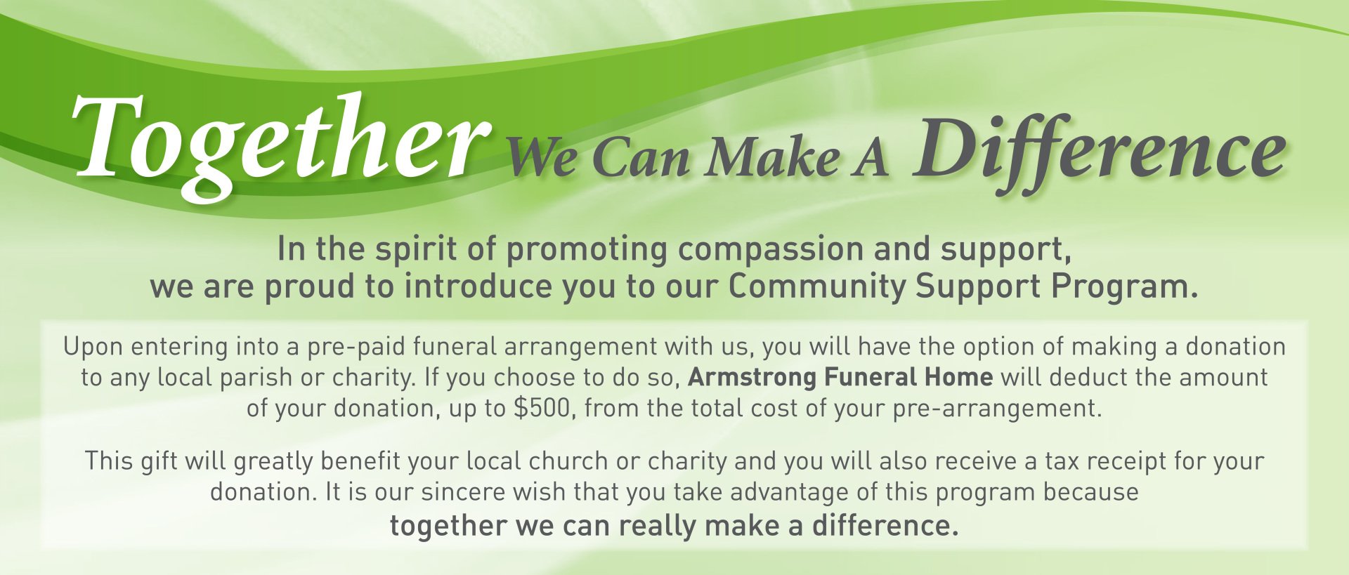 Community Support Program