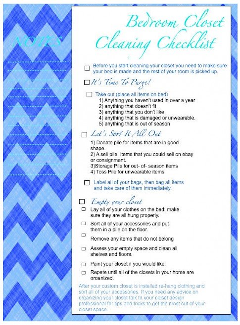 Clean Your Closet The Right Way