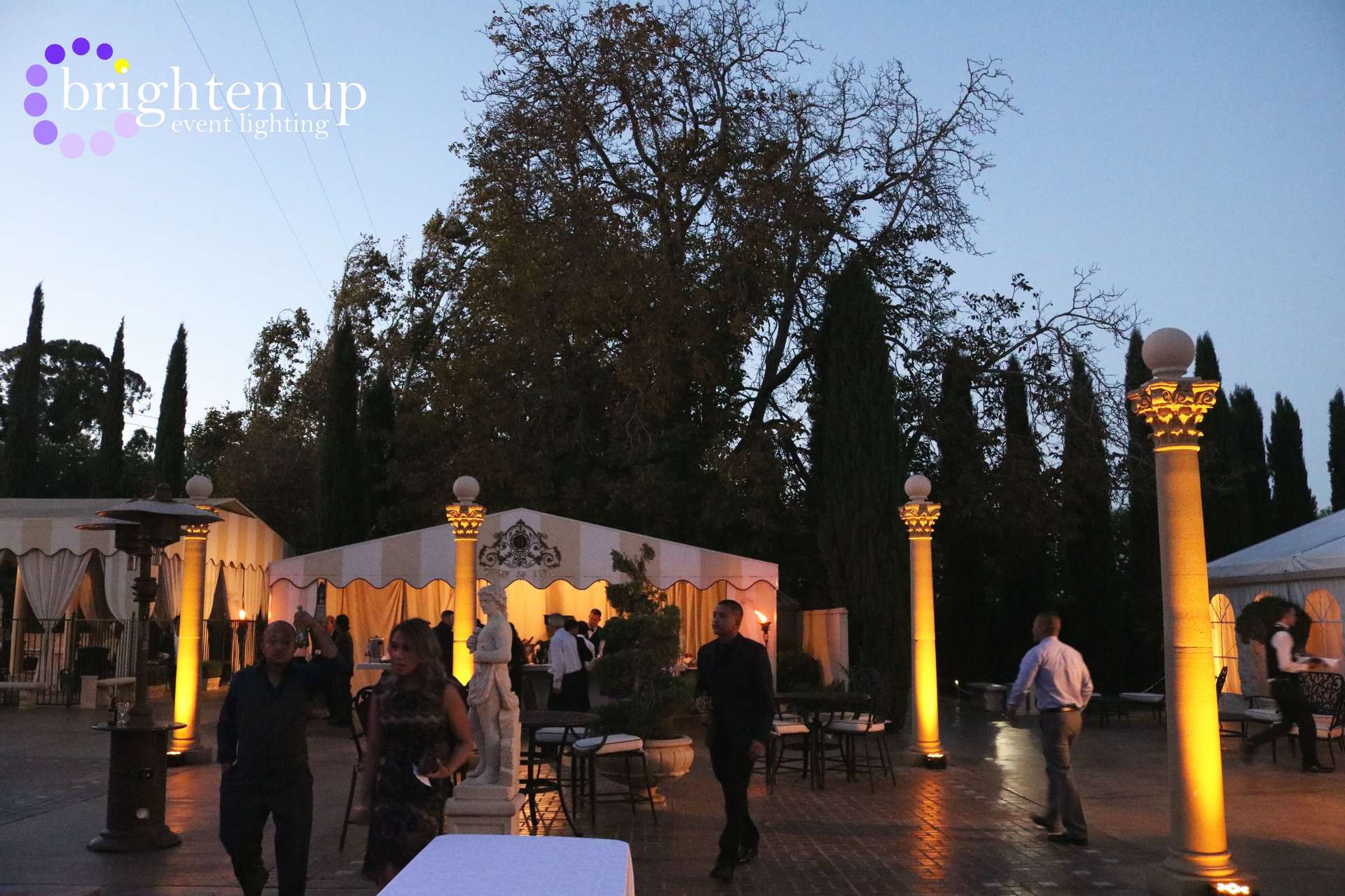 Event Lighting Photo Gallery, Wedding Up lighting Ideas