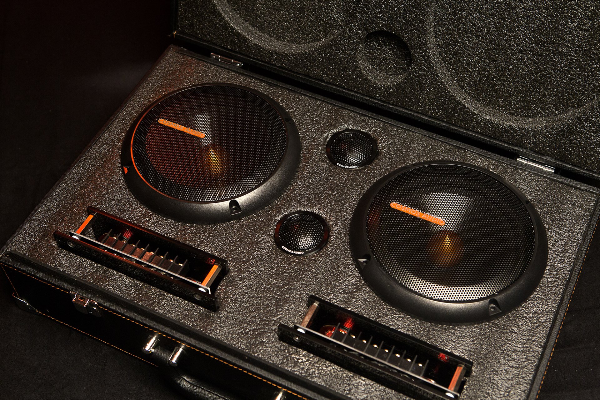 Car speakers and subwoofers that deliver above standards. Cosmos Audio