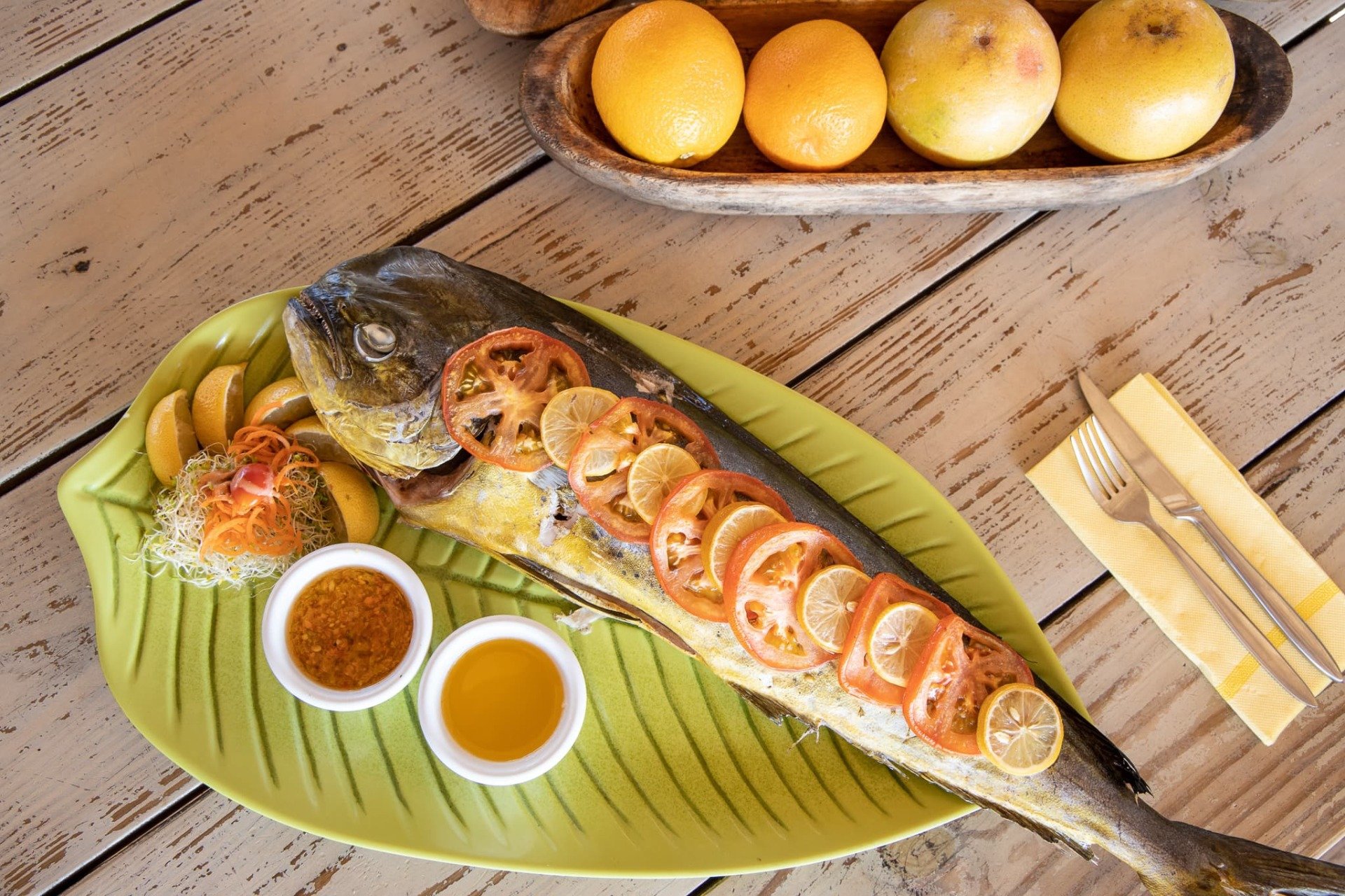 Discover and download our menu | Yellow Beach Restaurant