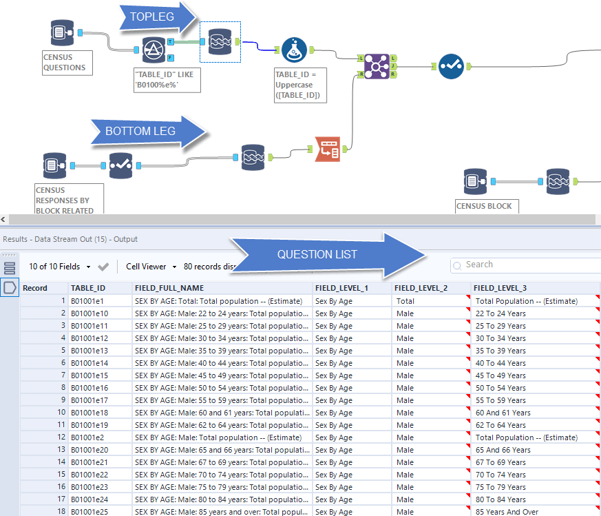Basic Census Analytics with Alteryx