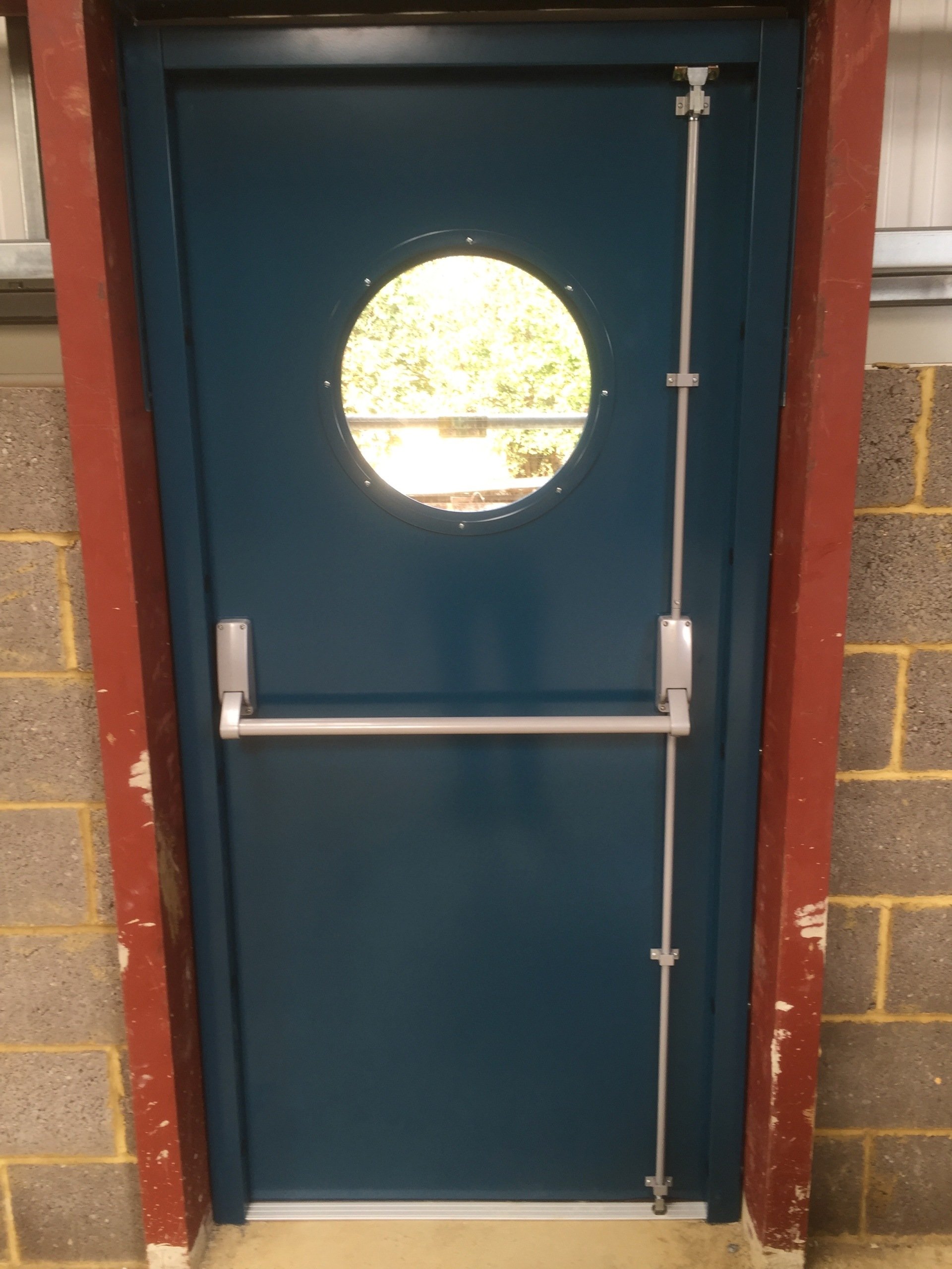 Personnel and fire exit doors | County Installations Ltd