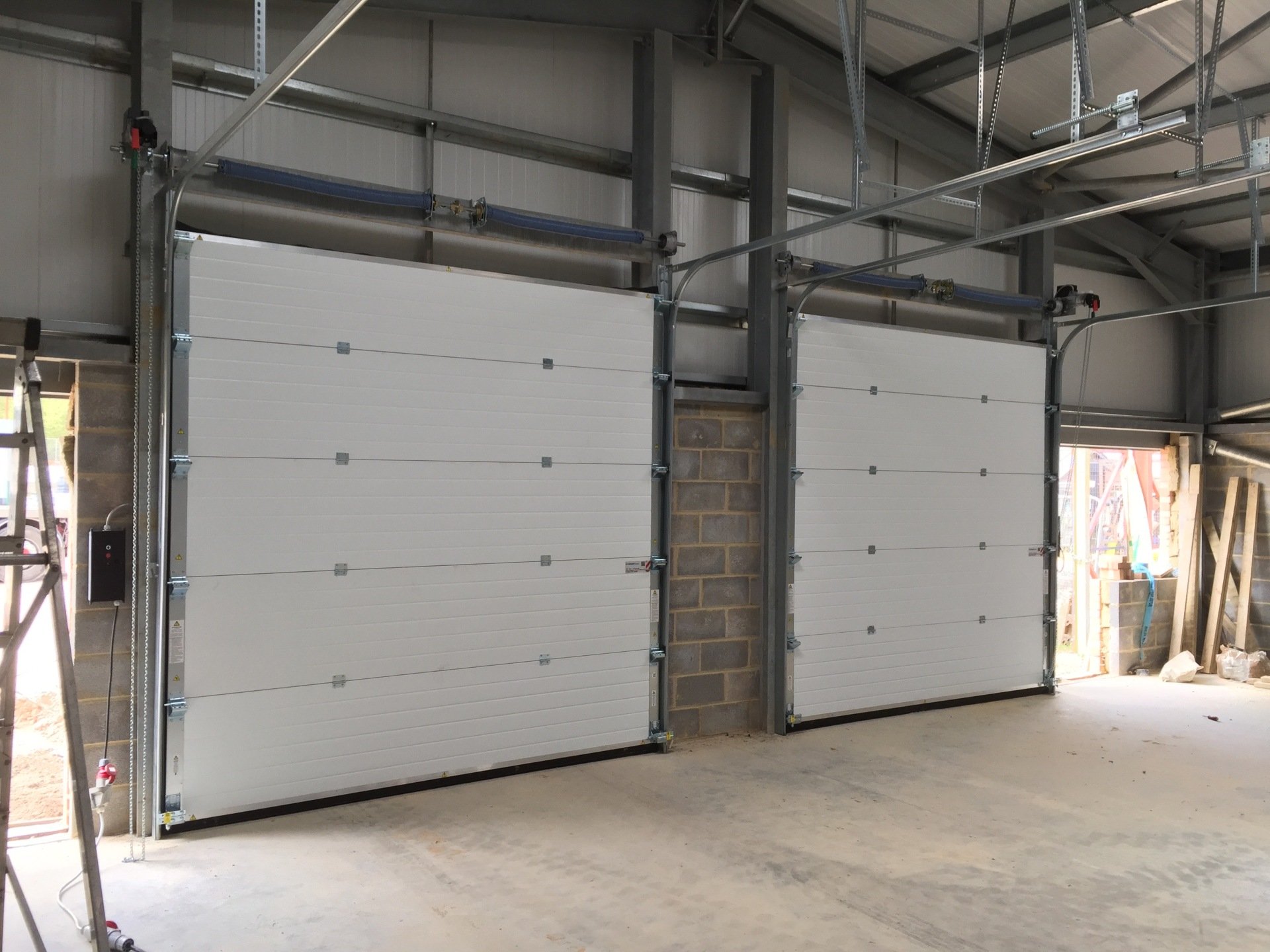 Sectional overhead doors | County Installations Ltd