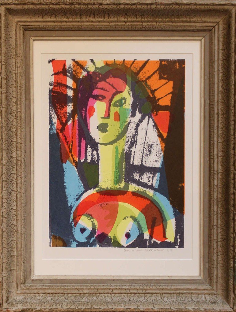 Contemporary interiors wall art , exhibiting gallery artist