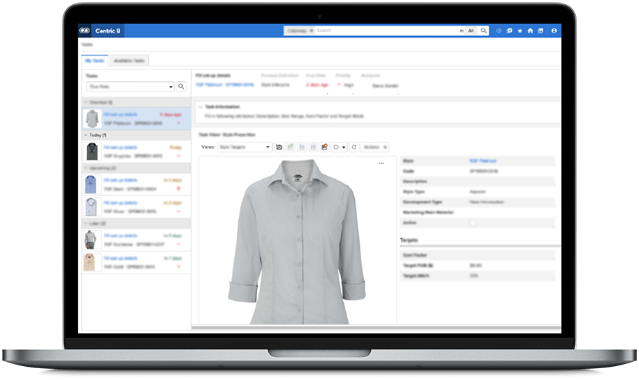PLM Software, potenzialità della nuova versione 7.0 Centric 8 PLM