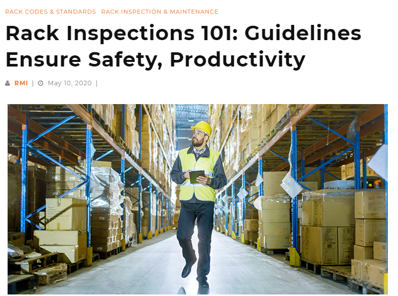 Rack Safety Inspections