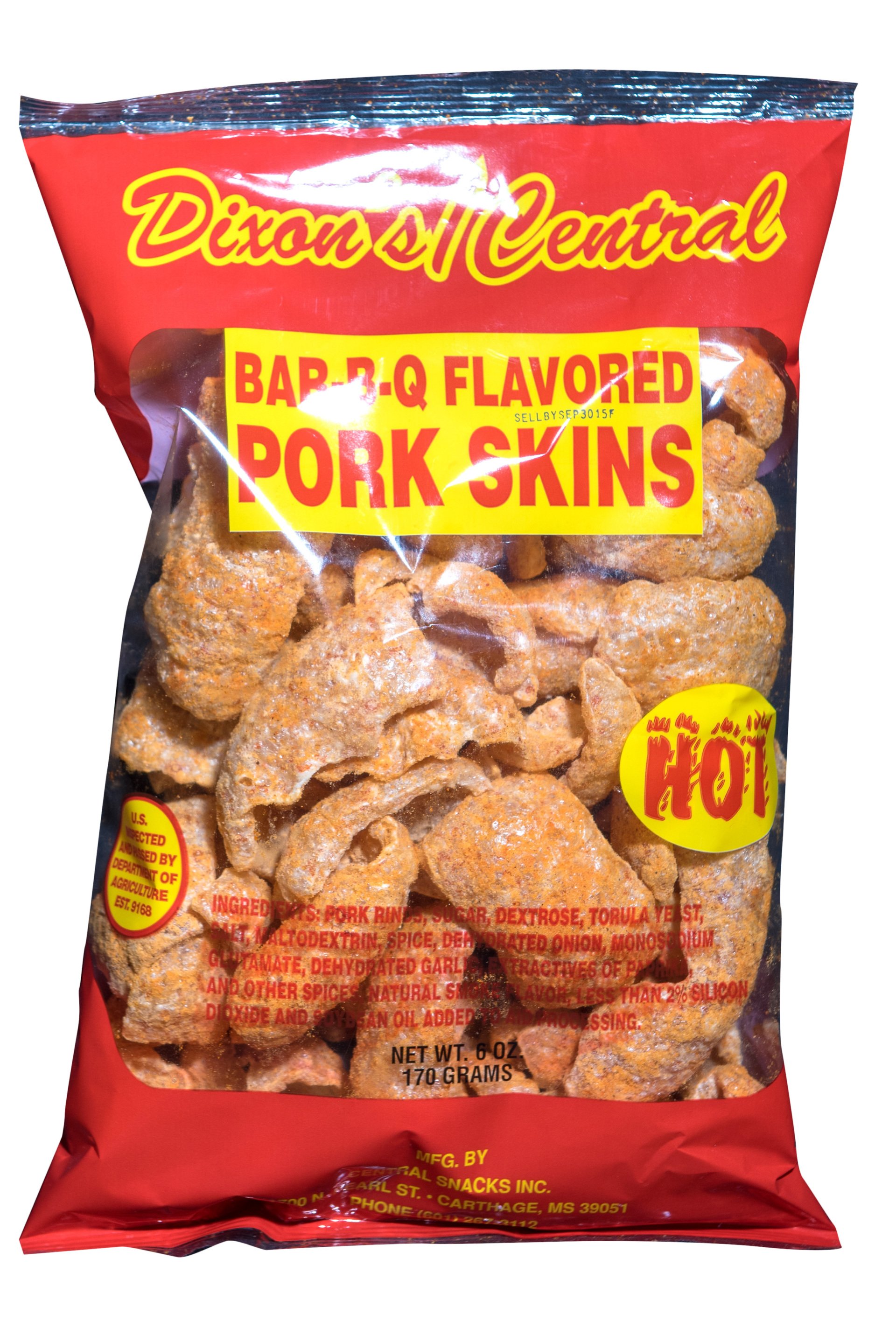 Central Snacks Pork Skins Products | Carthage, MS 39051