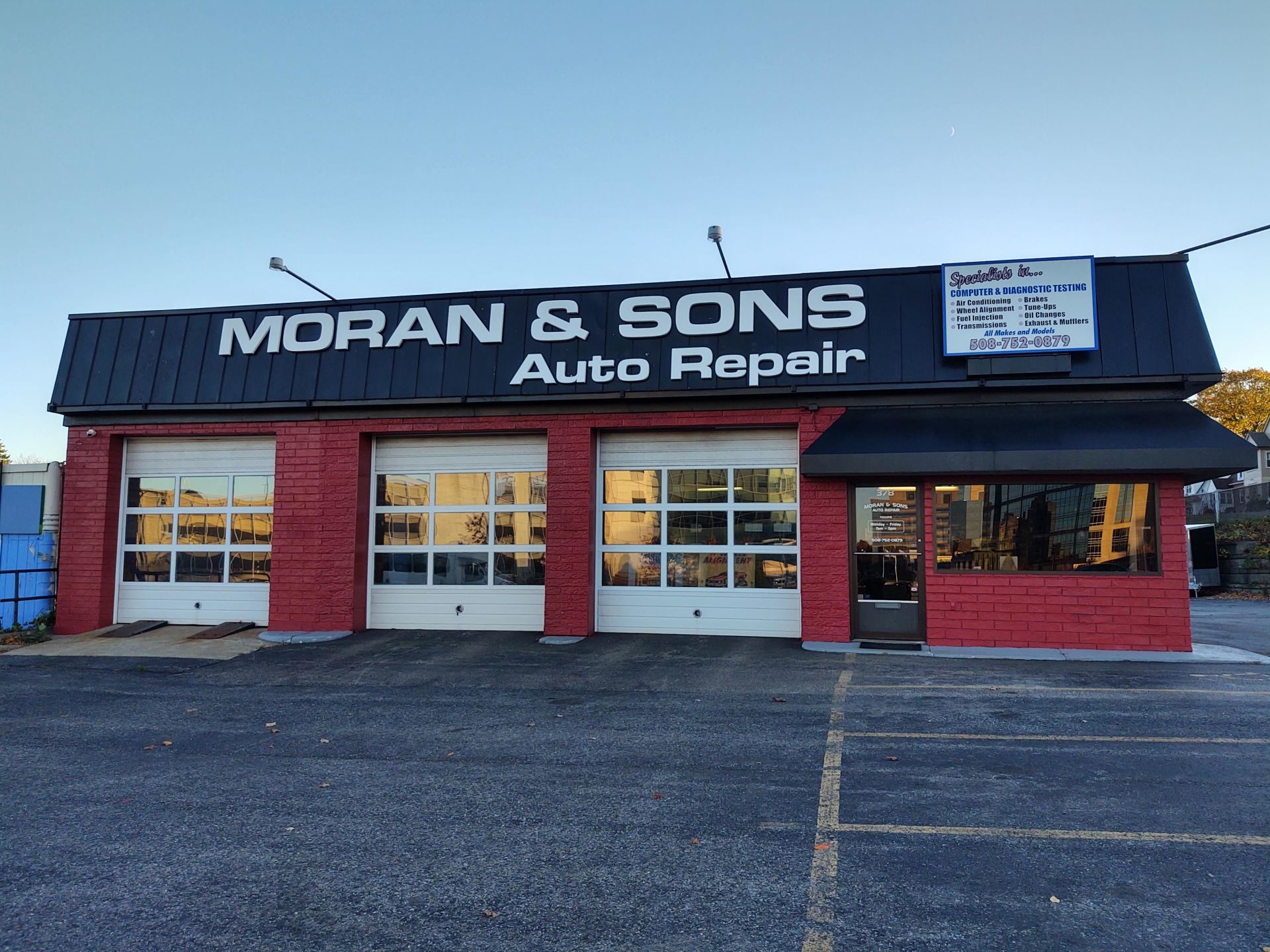 Auto Repair - Worcester, MA - Moran & Son Auto Repair